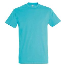 SOLS - "Imperial" T-Shirt Schwere Qualit&auml;t f&uuml;r Herren/Damen Unisex (Atollblau)