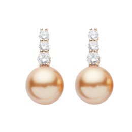 U.S. Polo Assn. US Polo Assn Jewellery Mila Gelbgold-Ohrringe