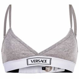 Versace Rib - Top Cotton Rib Elastic Canet Bustier