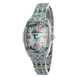 Chronotech 7930ls53mac Buntes Kristall-Armbanduhr