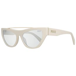 Lunettes de soleil blanches Emilio Pucci pour la femme des femmes