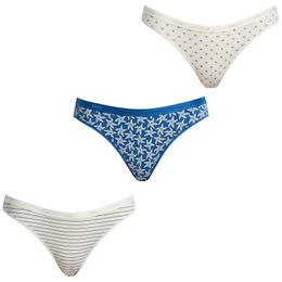 DIM 3er-Pack Baumwoll-Stretch-Tangas D4C19 f&uuml;r Damen