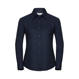 Russel Athletic Russell - Hemd Pflegeleicht f&uuml;r Damen Lang&auml;rmlig (Leuchtend Navy-Blau)