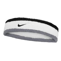Nike - "Classic" Stirnband (Wei&szlig;/Grau)