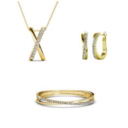 Criss Parures - Gold und Kristall