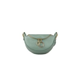 Giulia Monti Schultertasche Blassgr&uuml;n