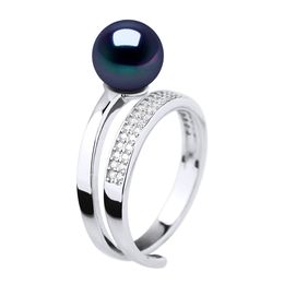 Ringschmuck - Echte S&uuml;&szlig;wasser-Zuchtperle, rund 8-9 mm