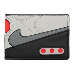 Nike - "Icon Air Force 1" Brieftasche (Grau/Infrarot)