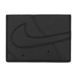 Nike - "Icon Air Force 1" Brieftasche f&uuml;r Karten (Schwarz)