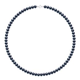 Halskette aus echten S&uuml;&szlig;wasser-Zuchtperlen, halbrund, 5&ndash;6 mm