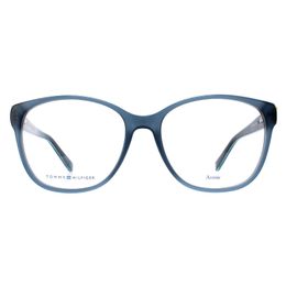 Tommy Hilfiger Square Womens Blaue Glitzerbrille