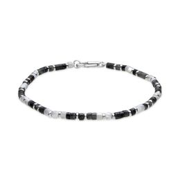 Luxenter Armband in Silberoptik und grauem Quarz &ndash; Hayo