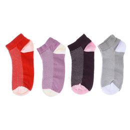 4er-Pack Damen-S&ouml;ckchen, Damen-Kurzsocken