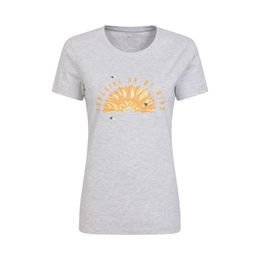 Mountain Warehouse - "Sunshine" T-Shirt f&uuml;r Damen (Hellgrau)