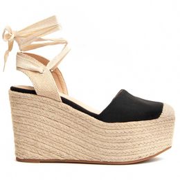 Montevita Espadrille Spartsum20 in Schwarz