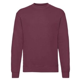 Fruit of the Loom Unisex Erwachsene Classic Drop Shoulder Sweatshirt (Burgund)