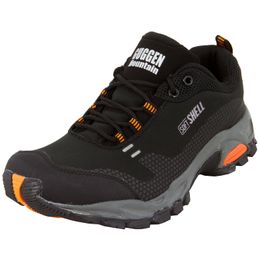 GUGGEN Mountain Herren Wandern Trekkingschuhe Orange