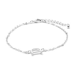 Luxenter Armband mit Silberfinish &ndash; Alphabet