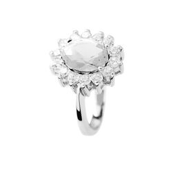 DIADEMA - Ring - Kristall - Kollektion Reines Wei&szlig;