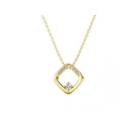 Pendentifs Adelise - Dor&eacute; et Cristal