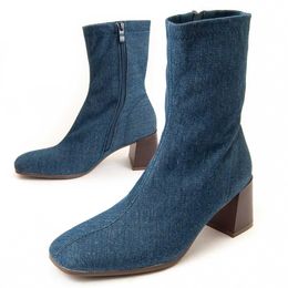 Montevita Absatz-Stiefelette Buonavitta4 in Blau