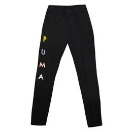 Puma Womens Fierce Cat Leggings Grafiklogo enge schwarze 579064 01