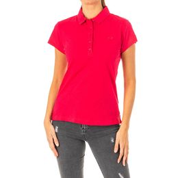 La Martina Kurz&auml;rmeliges Damen-Poloshirt mit Reverskragen LWP601