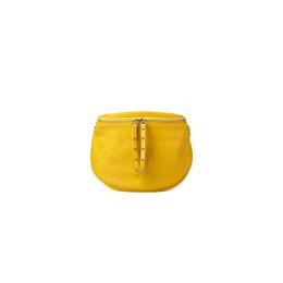 Giulia Monti Schultertasche Safran Gelb