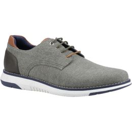 Hush Puppies Bruce Canvas Herren Khaki Schn&uuml;rschuhe