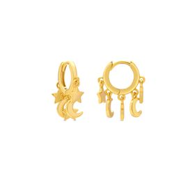Luxenter Ohrringe in 18 Karat Gelbgold &ndash; Praz