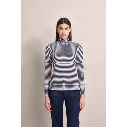 Bugatti Damen Langarmshirt mit Ringeln