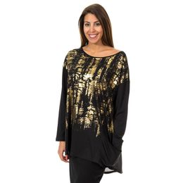 Met Langarm-T-Shirt mit Boot-Ausschnitt f&uuml;r Frauen 10DML0437