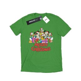Disney - "Mickey Mouse and Friends" T-Shirt f&uuml;r Damen (Irisch-Gr&uuml;n)