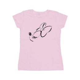 Disney - "Nose Up" T-Shirt f&uuml;r Damen (Babyrosa)
