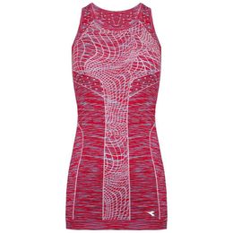 Diadora nahtloser Damenrosa Tank Top