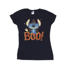 Disney - "Boo!" T-Shirt f&uuml;r Damen (Marineblau)