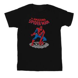 MARVEL - "The Amazing Spider-Man" T-Shirt f&uuml;r Damen (Schwarz)