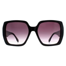 Atum Zouk C1 gl&Atilde;&curren;nzende schwarze rauchgraue Sonnenbrille mit Farbverlauf