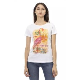 Trussardi Action Wei&szlig; Baumwolle Damen T-Shirt