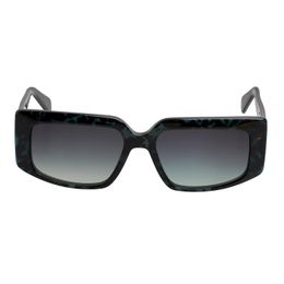 Liu Jo Damen Rechteckige Acetat-Sonnenbrille LJ791S