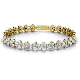 Prinzessinnen-Armb&auml;nder - Gold und Kristall