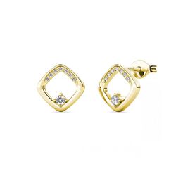Adelise Ohrringe - Gold und Kristall