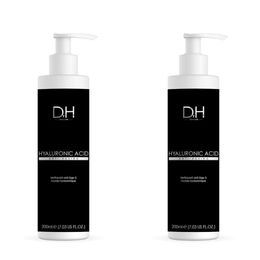 Dr H Hyalurons&auml;ure Gesichtsreiniger 200ml x 2 Duo Pack