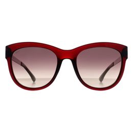 Seksy Cat Eye Womens Transparent Burgund Rauch Grau Farbverlauf N2807