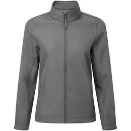 Premier Womens/Ladies Windchecker Soft Shell Jacket (Dunkelgrau)