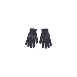 Pieces Graue Handschuhe aus recyceltem Polyester