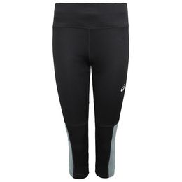 asics 3/4 Damen schwarze Leggings