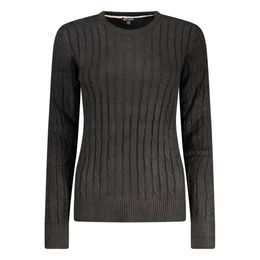 Norwegen 1963 Schwarzer Viskose Damenpullover