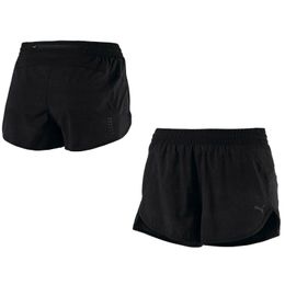 Puma NightCat Reflective Damen Schwarze Fitnessshorts
