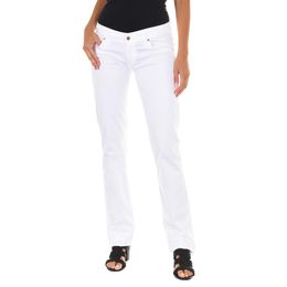 Met Lange elastische Stoffhose C011444-P084 Damen